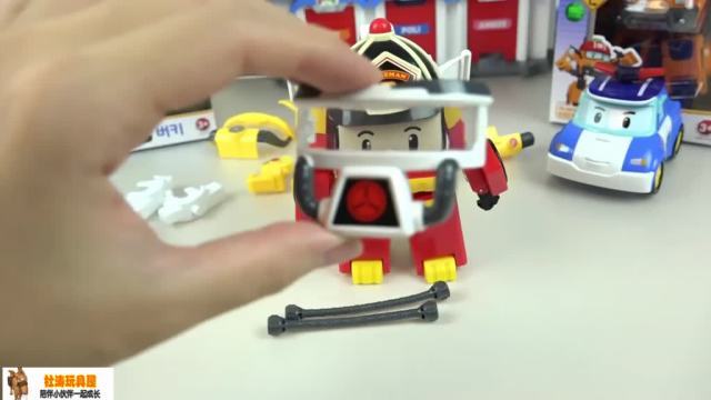 少儿益智 少儿玩具 变形警车珀利的救援潜水装备 少儿动画