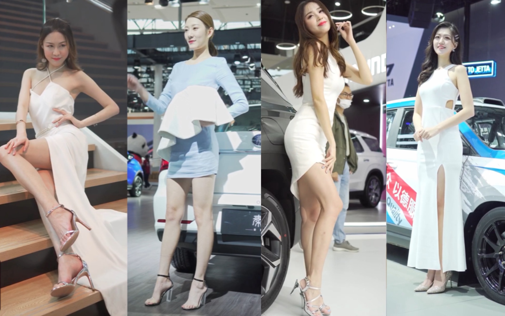 2020广州车展美女车模合集