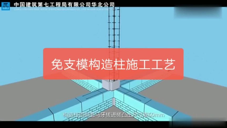 免支模构造柱施工工艺