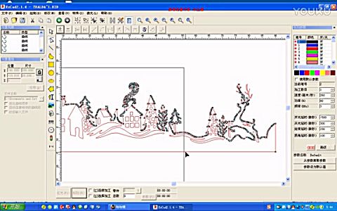激光打标软件--节点编辑和图形的修改