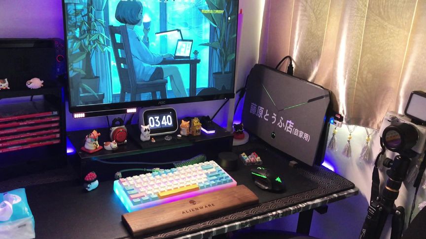 今天的视频有点长哦#桌面 #桌面改造 #好物推荐 #switch