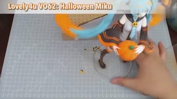 粘土教程!DIY万圣节萌妹手办!好像初音啊!喜欢请关注!