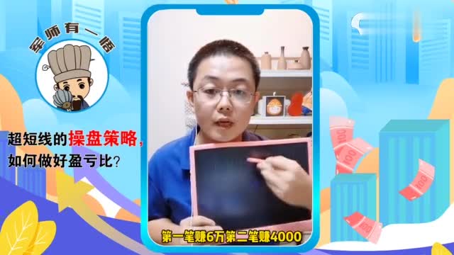 到手的股票怎么做盈亏比?