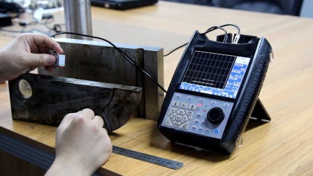 ...精密仪器有限公司超声波探伤仪UW-620B斜探头校准、DAC曲线制作