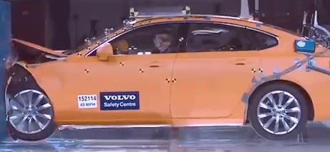 看看沃尔沃S90和V90的碰撞测试