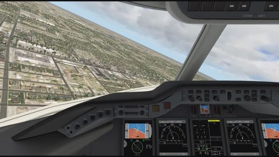 驾驶小型客机,成功降落迈阿密!