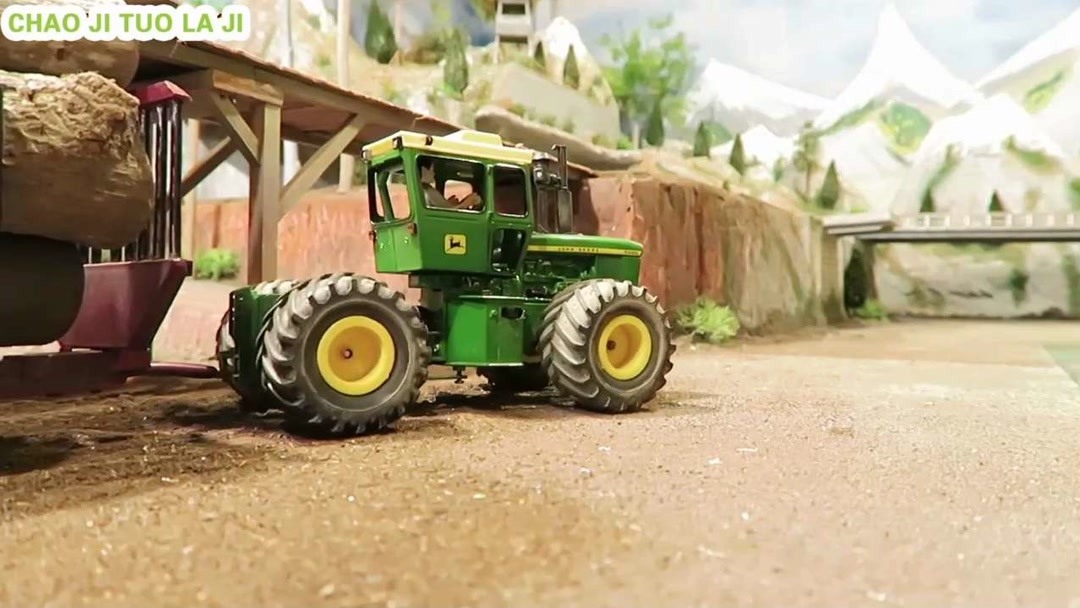 超级拖拉机 第3集 超级收割机收割小麦