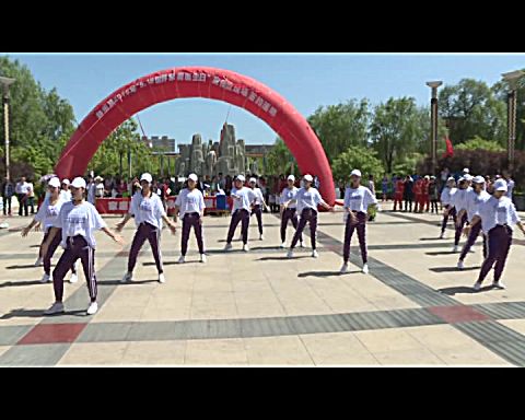 山西静乐汾源广场舞2018.5.29.计生协会纪念日活动《一站到底 一路...