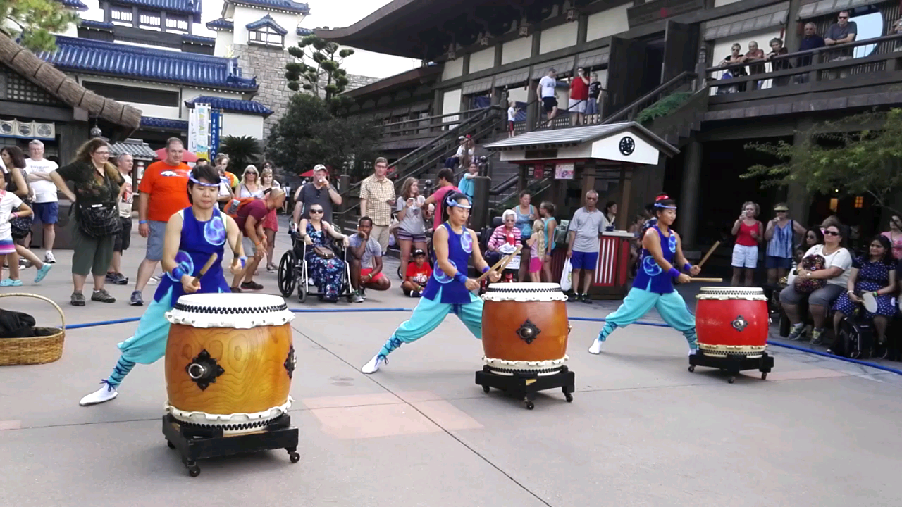 【夜行抄】美国奥兰多迪士尼Epcot日本馆的每日演出