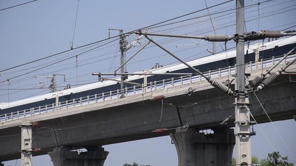 西宝高速铁路CRH3A动车组