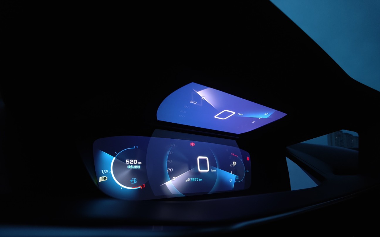 标致2008the one3D仪表界面信息演示