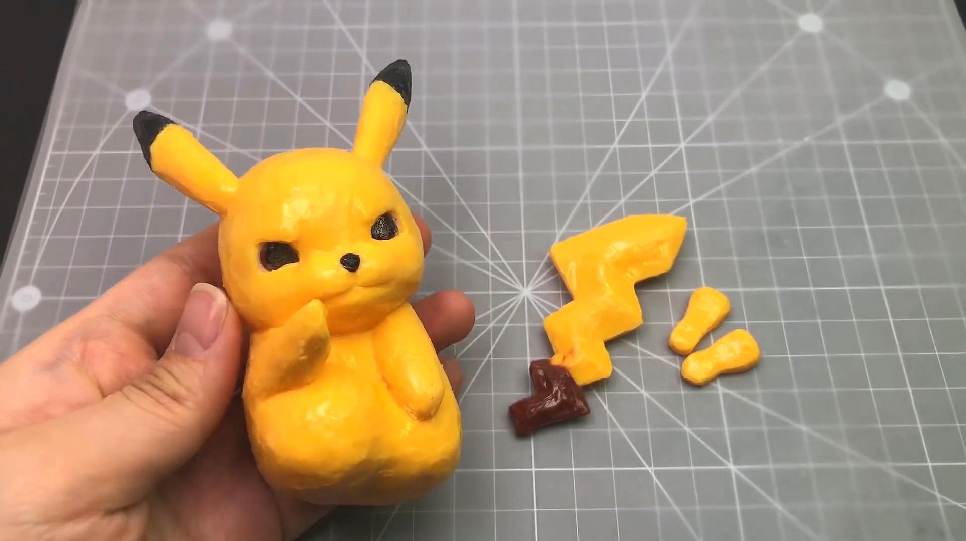 能满足你奇思妙想的3D打印笔,做一只皮卡丘玩玩太有趣了!