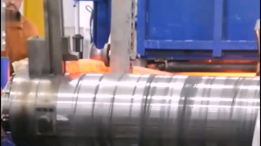 这大弹簧有什么用处ߘ�#弹簧 #机械设计 #高温下的劳动者