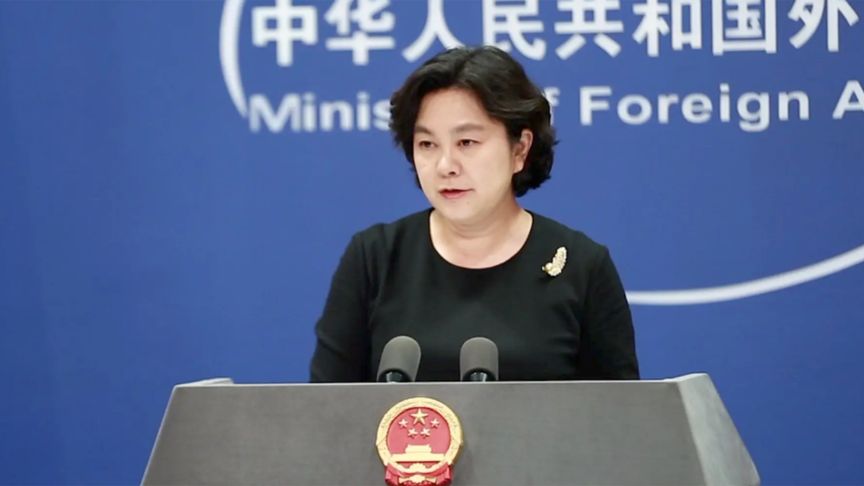 中美谈判关键之际美军动作不断 华春莹反问一个问题 厉害了!