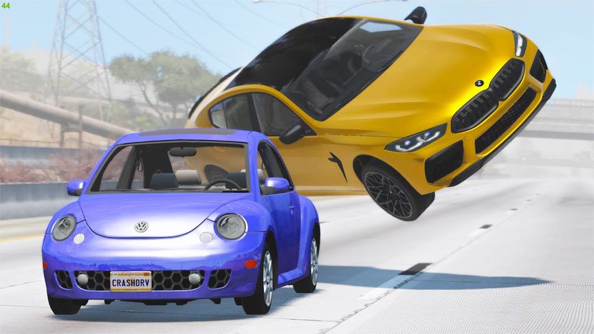 车祸模拟器游戏 车祸出了连环效应