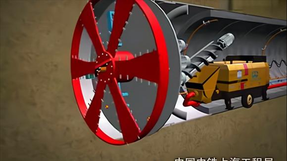 市政顶管施工三维动画