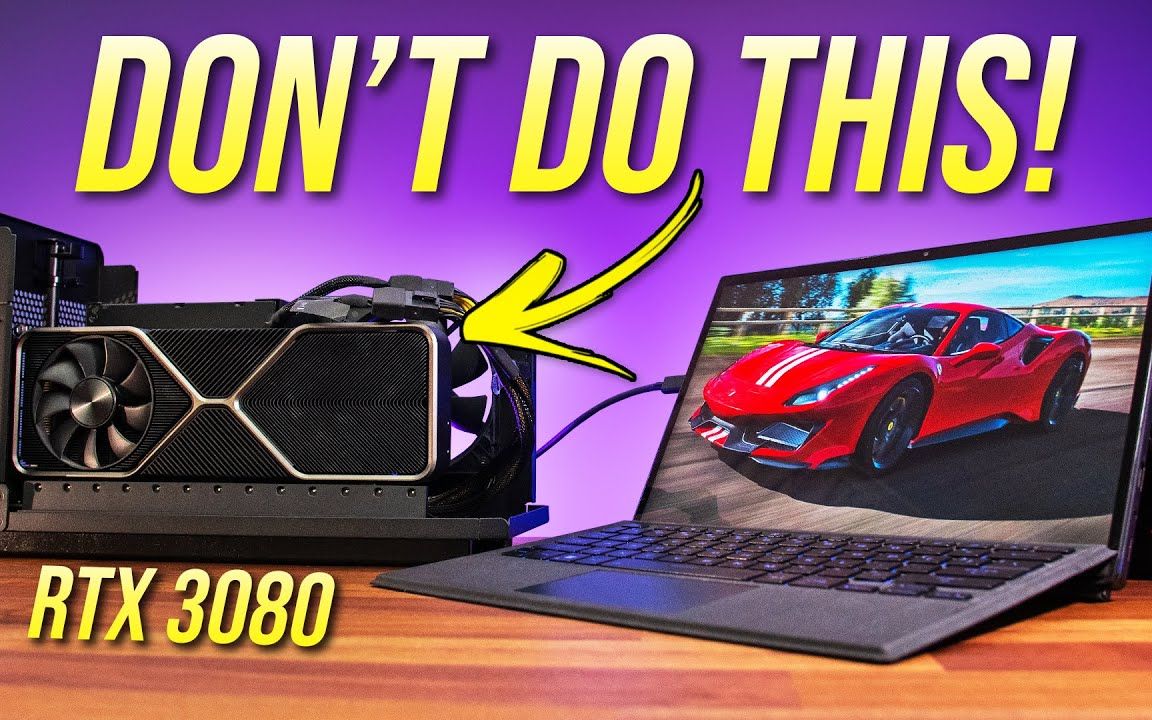 【笔记本测评】华硕ROG幻 Z13的eGPU问题,雷电接口还是XG Mobile?