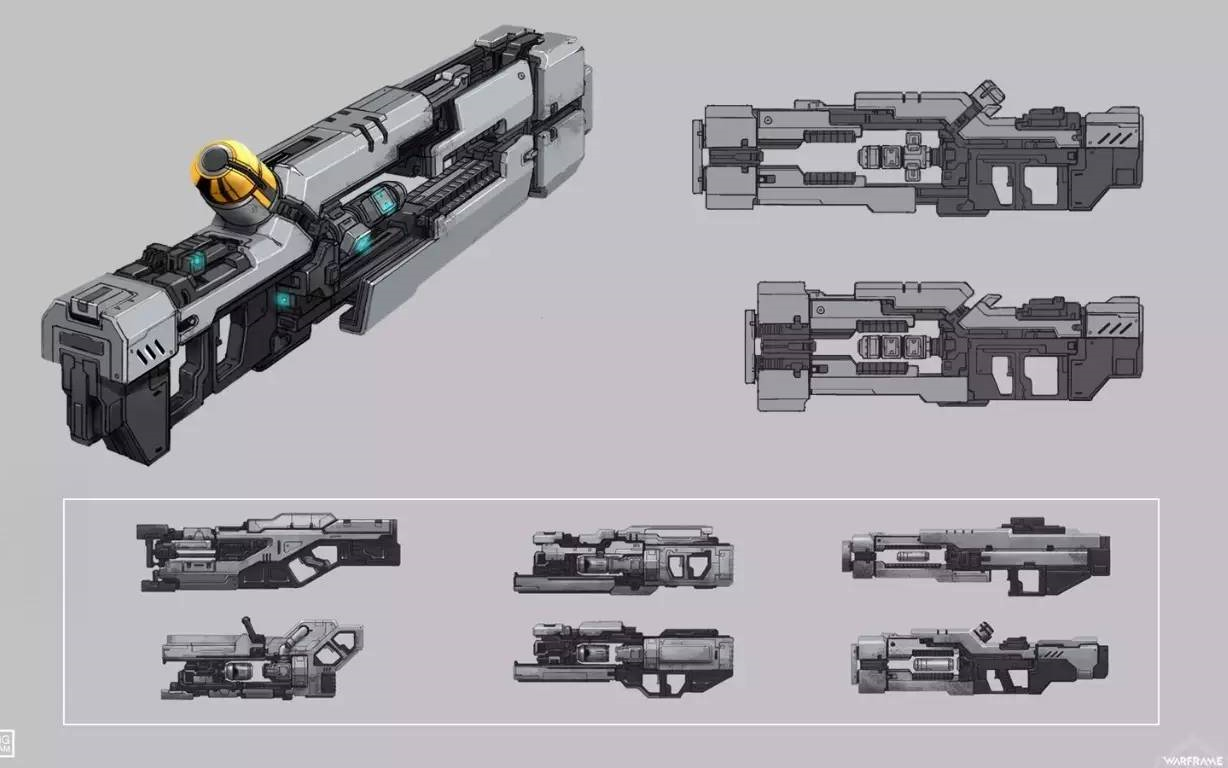 3dmax科幻枪支建模(上)