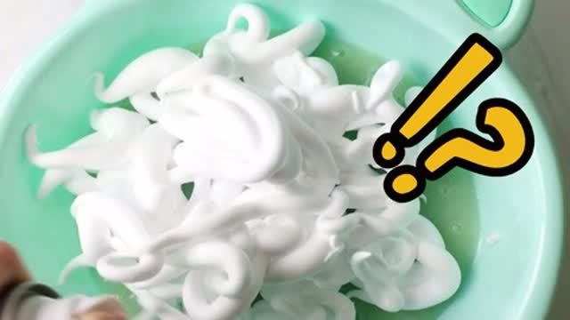 起泡胶在剃须泡里面还能起泡吗?起泡胶还能这么玩?太奇葩啦
