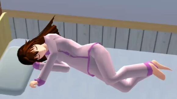 樱花校园模拟器1:放假了,沫兮无聊,和表妹出去逛大街。