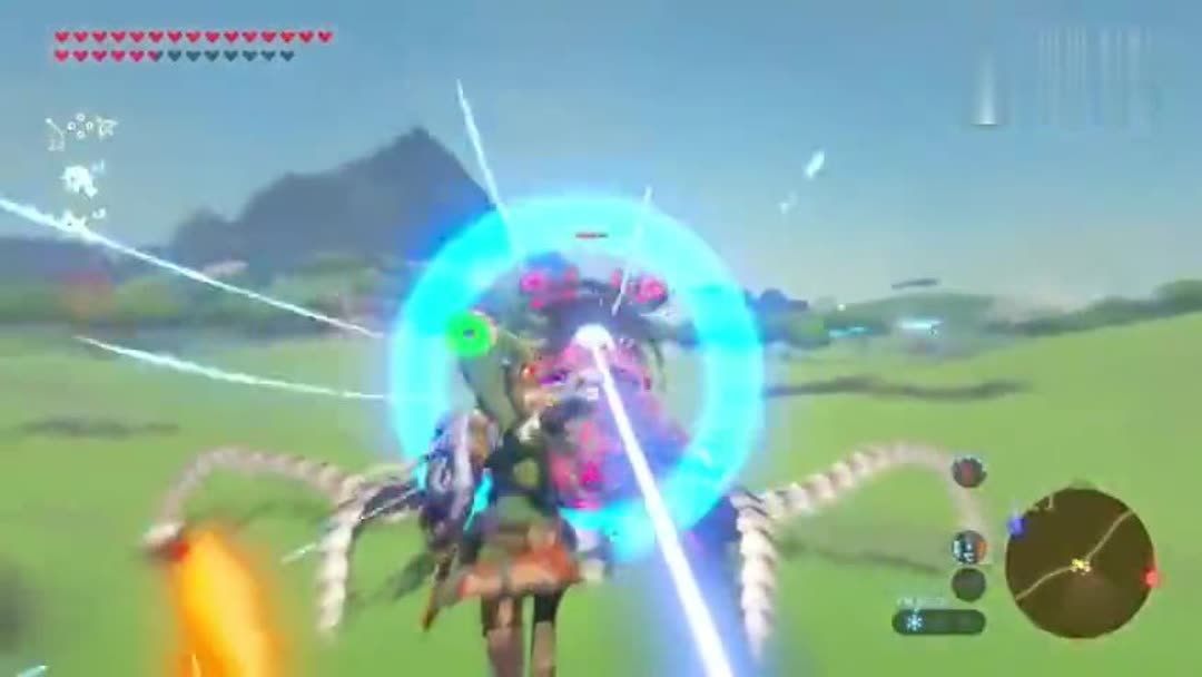 这段『塞尔达传说:旷野之息』高端玩法,简直溜得不行!(Twi ペコ Switch...
