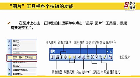 龙教版信息技术七年级下册第12课校园体育节海报微课-插入图片