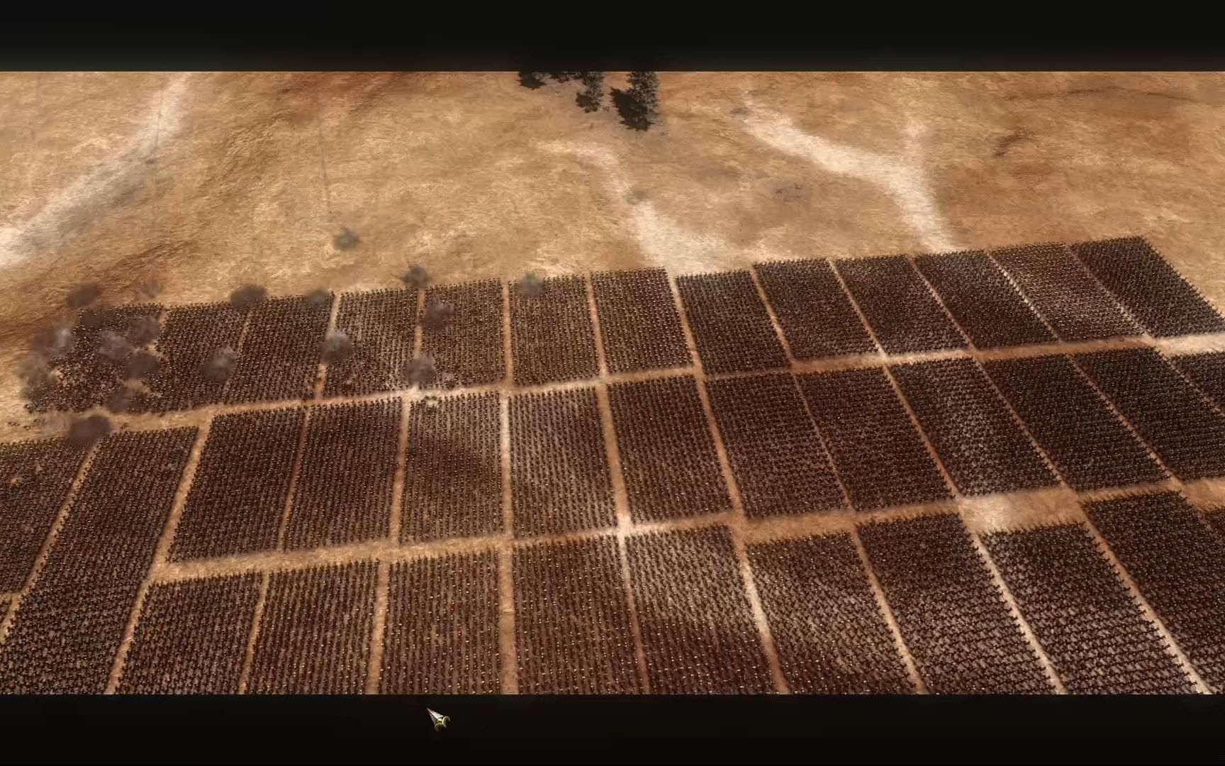战锤全面战争-100辆投石机对阵16000重装步行骑士(万人最高画质)
