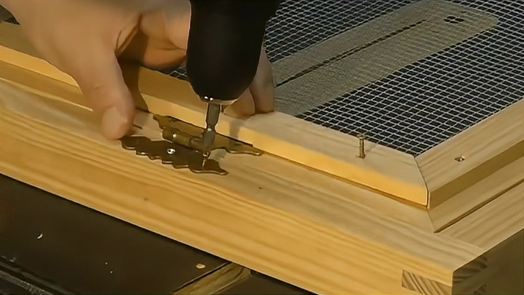 家居实用木工实例教程 如何制作简单的通风木窗