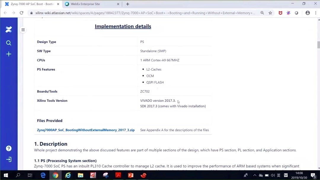 xilinx培训视频:zynq可以不用ddr