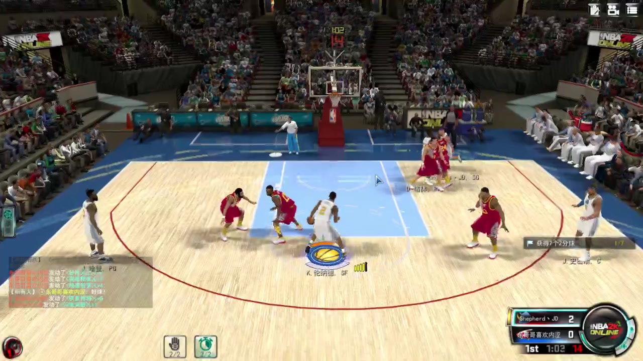 【ShepherdJD】NBA2KOL被张伯伦抢断3次后第1期