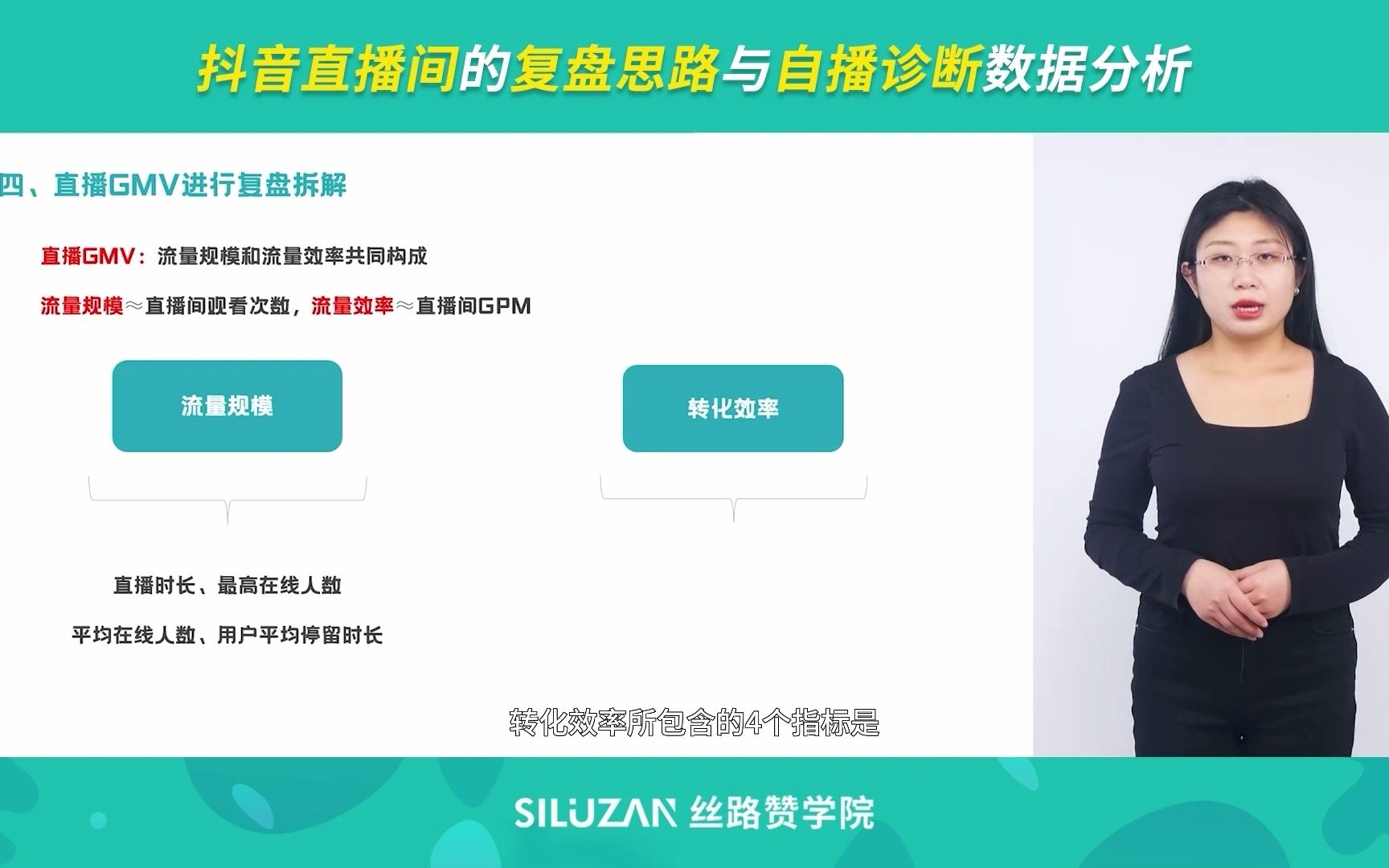 抖音直播间的复盘思路与自播诊断数据分析
