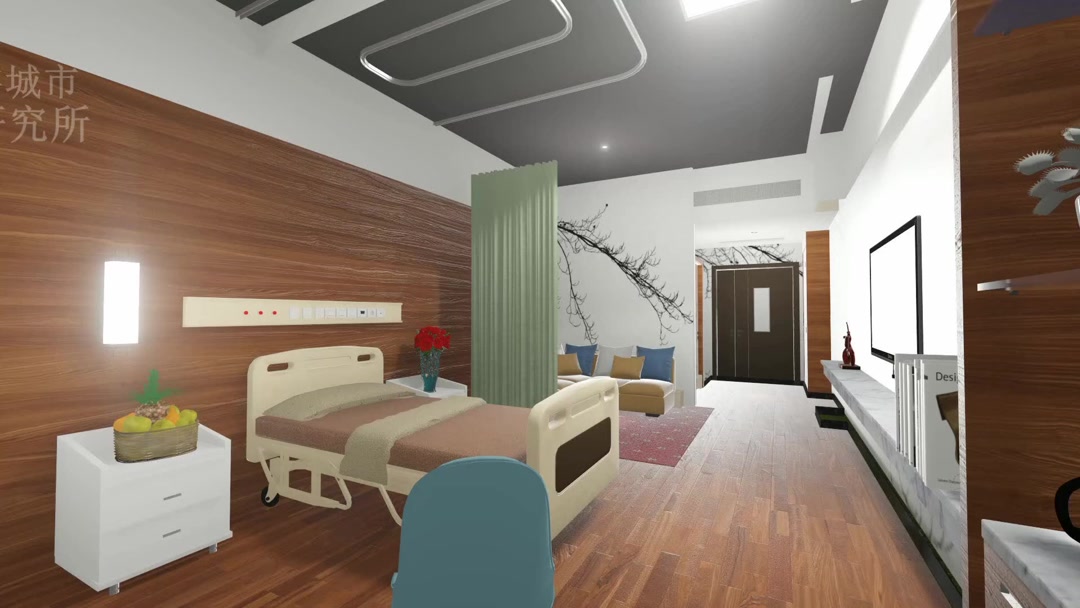 哈尔滨数字城市BIM应用研究所xx医院室内漫游