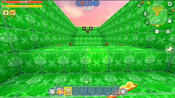 迷你世界:逃跑吧少年野人版,小伙伴太凶残半仙暗墨双拳难敌四手