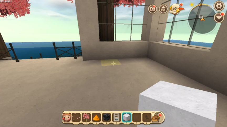 迷你世界创造模式:花了半天时间才做了一个简陋无比的小水池