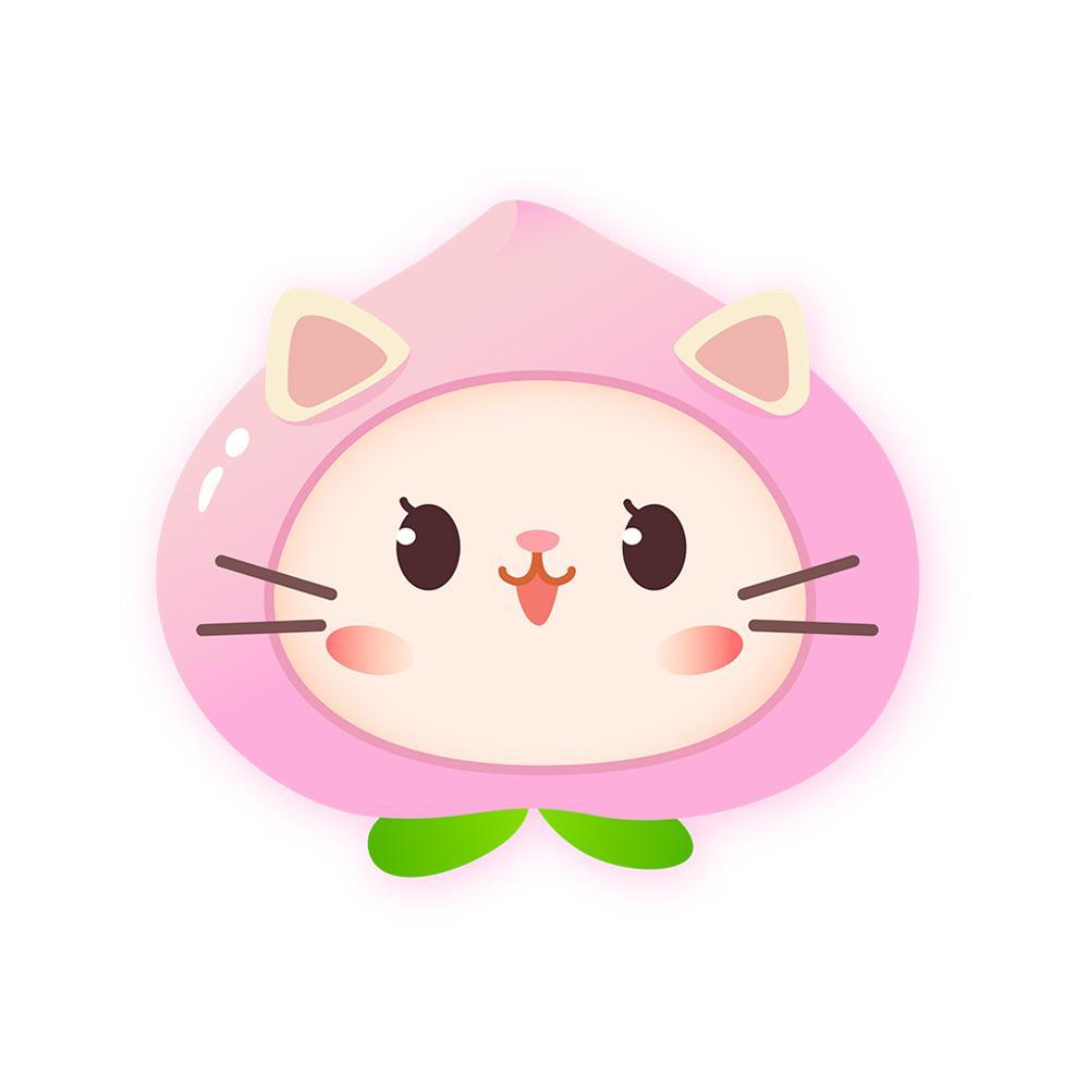 桃子猫玩具 