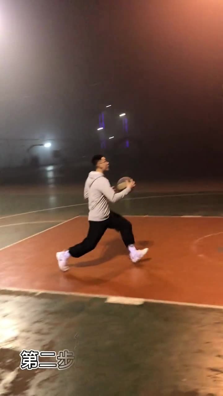 ...三步上篮动作