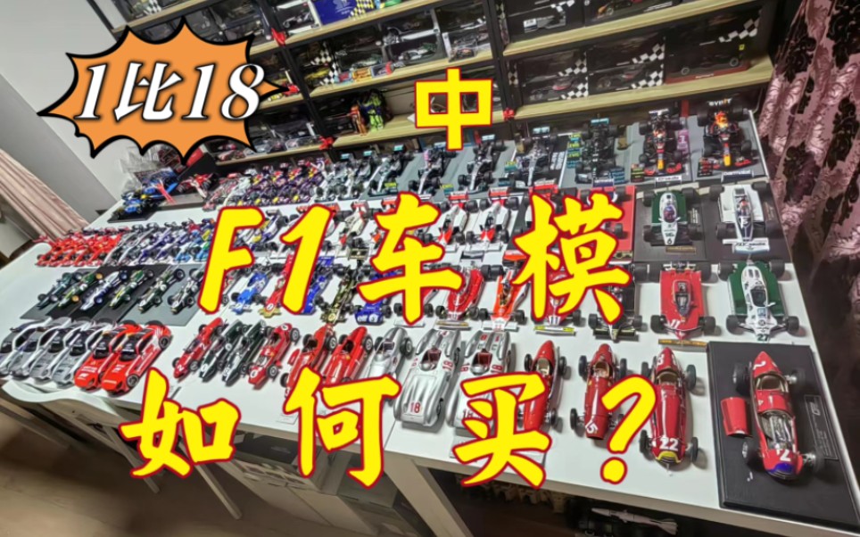 【F1赛车模型】F1模型如何选?18比例总冠军案例(第2集)