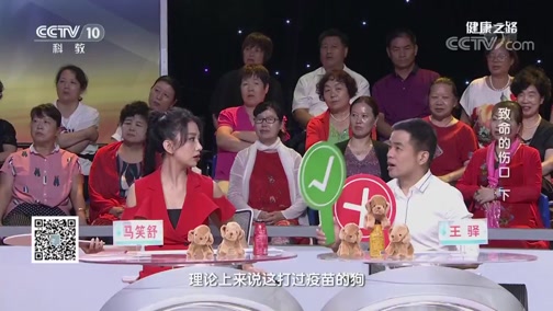 [健康之路]致命的伤口(下) 被打过疫苗的狗咬伤后不需要接种狂犬疫苗?