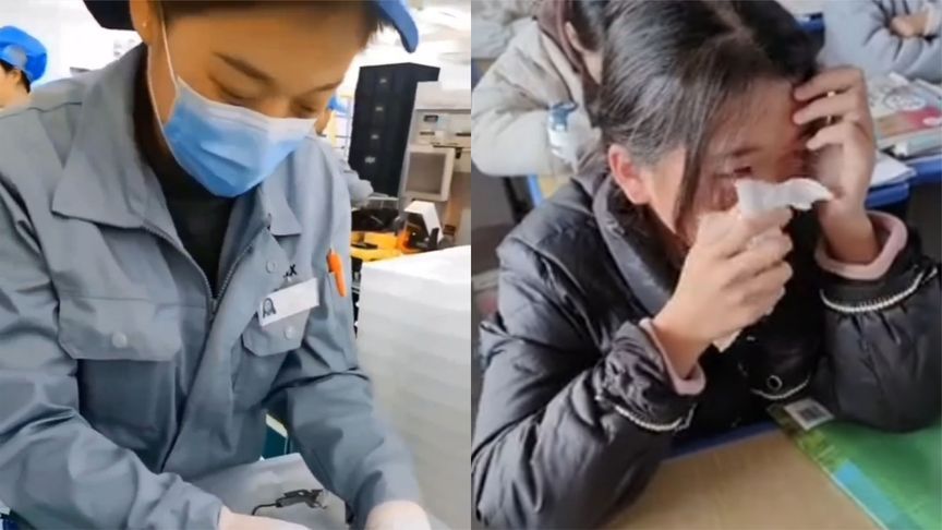 班主任班会播放家长们的工作画面,孩子们看红眼眶:这是爱的教育