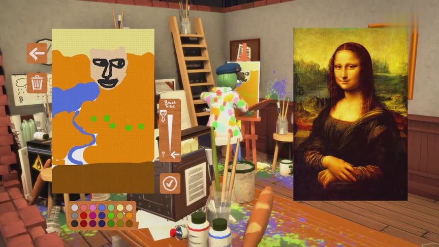 「屌德斯解说」画家模拟器 灵魂画师教你如何画出世界名画 超清