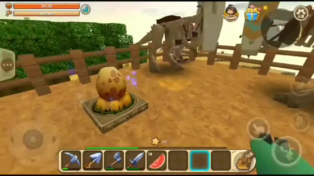 迷你世界化石龙视频 化石龙蛋是怎样生成的