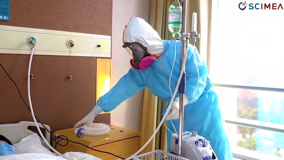 新冠肺炎患者经鼻高流量吸氧技术