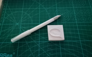 云弦:平留白刻法