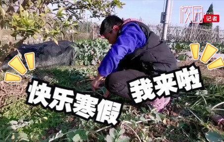 ...中心小学校园小记者分享“双减”后的快乐寒假 劳动运动乐器样样都会