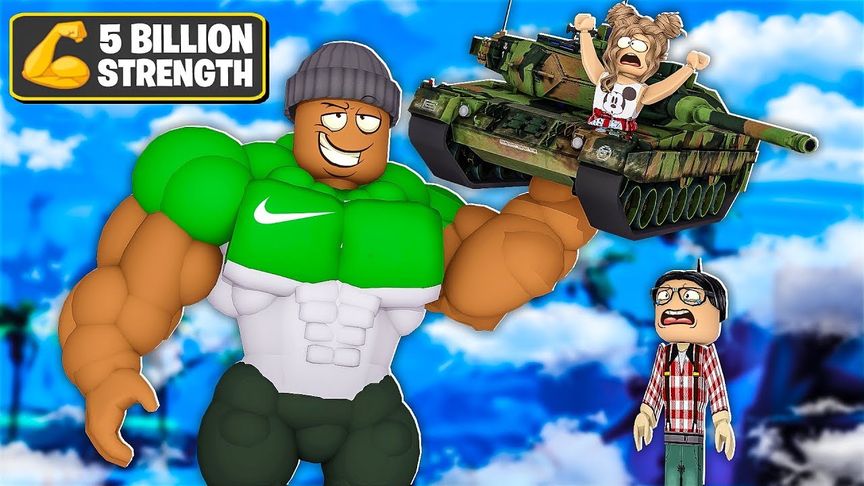 小格解说 Roblox 举重模拟器:变身最强肌肉男!居然还能举跑车?