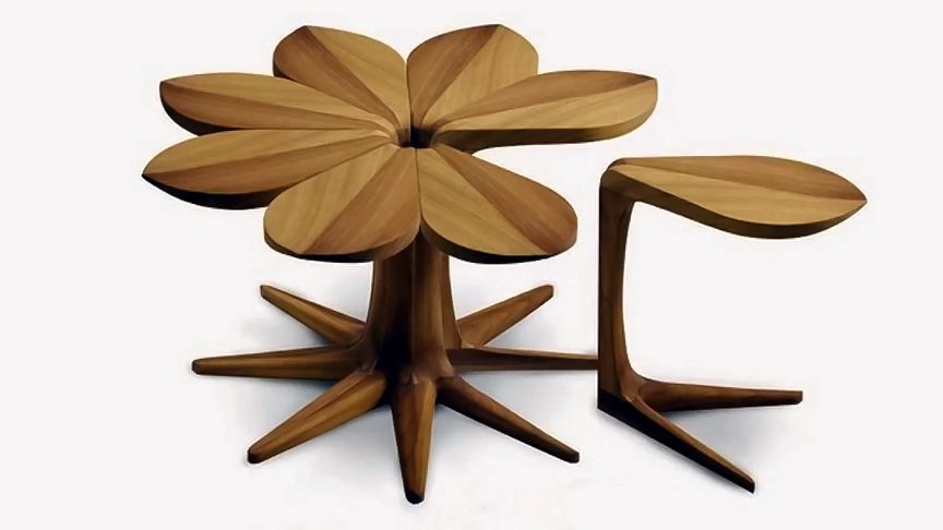 创造性的木制家具和房子想法2018 _神奇的木头设计