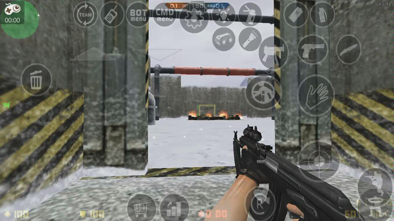 [CS1.6 Mobile CSOL MOD] 手机生死时速,多人在线。