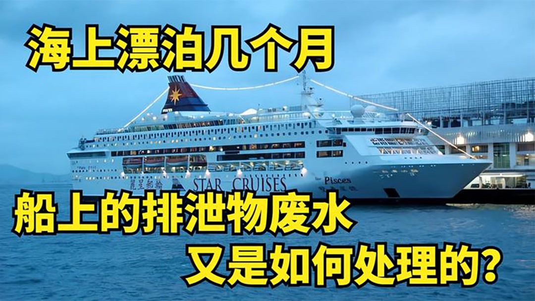 大船厕所里的粪便都去哪了?海上漂泊几个月,排泄物怎么处理的?
