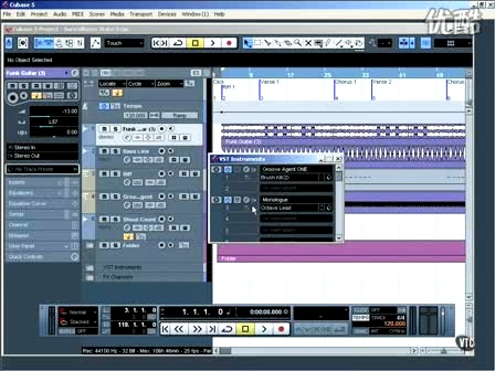 Cubase5录音和缩混教程11