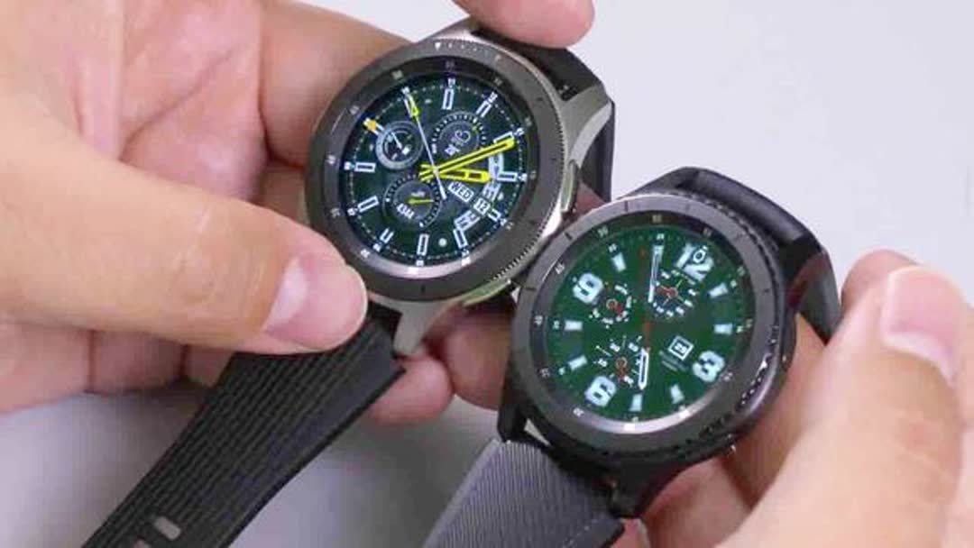 三星Gear S3对比三星Galaxy Watch,新老款智能手表看出区别了吗
